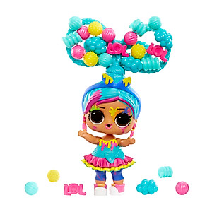 L.O.L. Surprise! LOL Surprise Hair Beads Tots with 60+ Hair Beads, Collectible Doll, DIY Hairstyles, Hair Beads Doll - Great Gift for Girls Age 3+