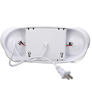 Yosoo Health Gear LED Emergency Light Emergency Lights for Business Two Commercial Emergency Lighting Fixtures with Battery Backup US Plug, Adjustable Hardwired Emergency Exit Light Fixtures