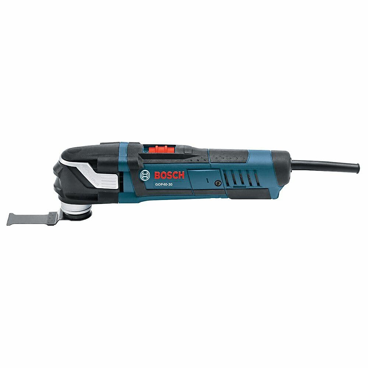 Bosch GOP40-30B-RT Multi-X 3.0 Amp StarlockPlus Oscillating Tool Kit w/Snap-In Blade Attachment (Renewed)