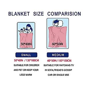 Horror Movie Blanket, Halloween Throw Blankets Soft Fleece Flannel Blankets Christmas Decor Bed Throws for Adult Gift Blankets 60X50 Inch