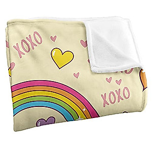 Care Bears Blanket, 36"x58" XOXO Care Bears Silky Touch Super Soft Throw Blanket