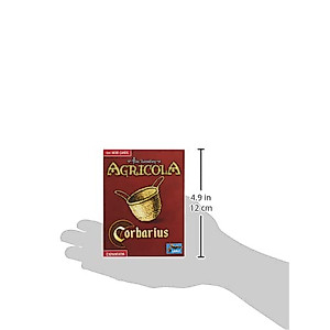 Agricola (Revised Edition) Corbarius Deck Expansion | Strategy Game | Farming Game for Adults and Teens | Advanced Board Game | Ages 12+ | 1-4 Players | Avg. Playtime 90 Mins | Made by Lookout Games