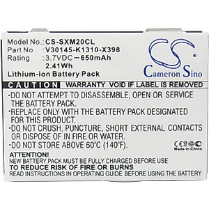VINTRONS Replacement Battery for Siemens Gigaset M2, Gigaset M2 EX, Gigaset M3