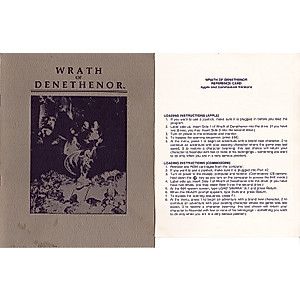 The Wrath of Denethenor - Commodore 64