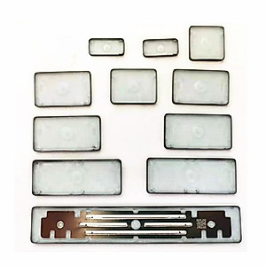New Replacement Keyboard Keycaps Keys,Full Set of US Replacement Keycaps QWERTY for MacBook Air 13.3" Model A2337 M1 2020-2021 Year EMC 3598