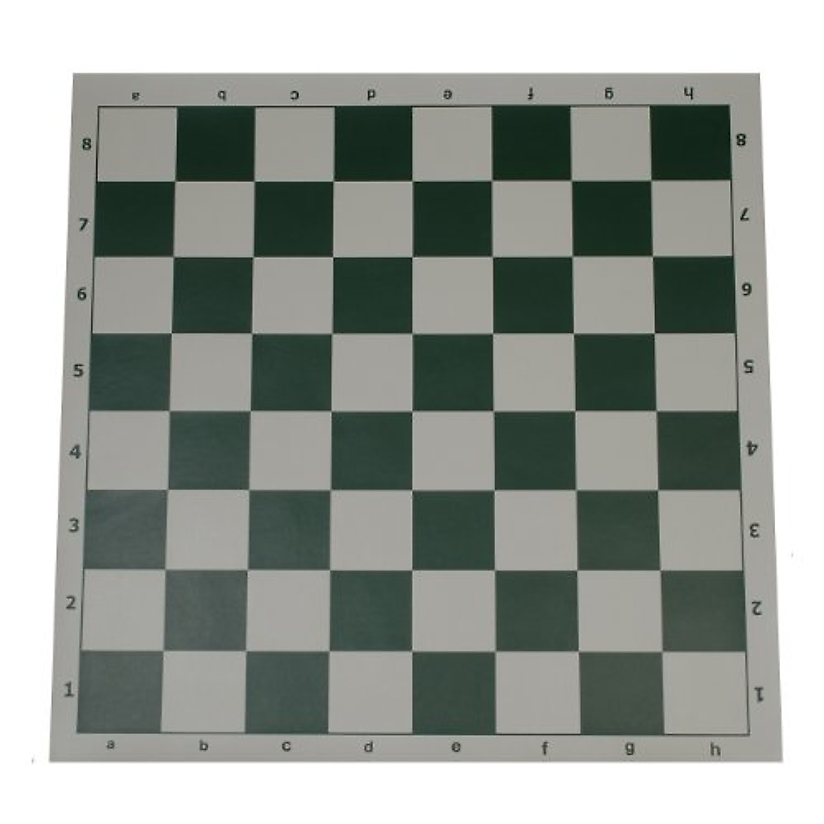 WE Games Complete Tournament Chess Set – Plastic Chess Pieces with Green Roll-up Chess Board and Travel Canvas Bag