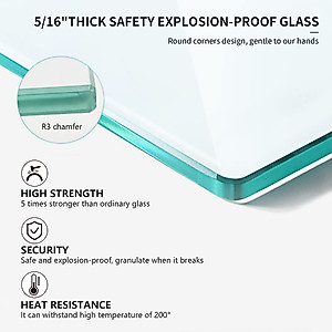 Bathroom Shower Door Screen, 34 in. W x 74 in. H Single Panel Frameless Shower Screen with Tempered Glass, for Bathroom and Bathtub, Clear Shower Door Screen with Matte Black Rods