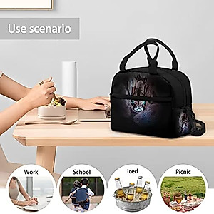 Pinupub Snake Print Kids School Bag With Lunch Bag And Pencil Case Elementary School Backpacks For Teen Girls 3 in 1 Boys Backpack Sets