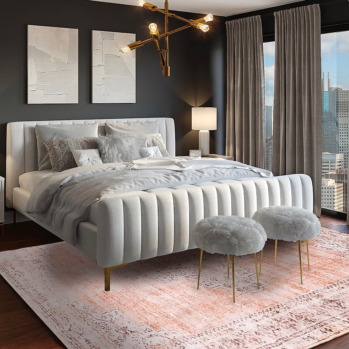 Alwoligag Washable Vintage Rug 2x3 Entrance Rug Non-Slip Indoor Doormat, Bedroom Kitchen Entrance Bathroom Boho Small Rugs (Pink Rug)