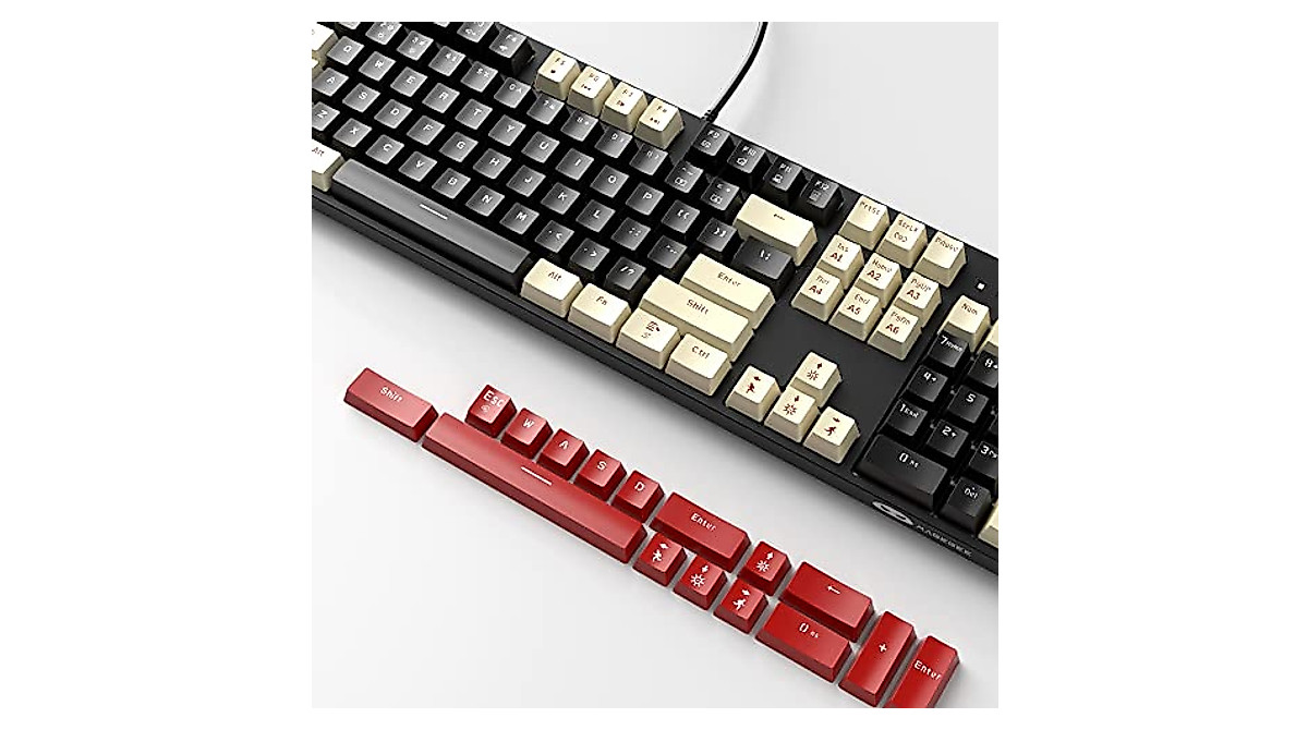 MageGee Mechanical Gaming Keyboard MK-Armor LED Blue Backlit and Wired ...