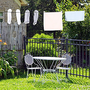 2 Pcs Travel Clothesline Portable Retractable Clothesline Camping Accessories Cruise Essentials for Outdoor and Indoor Use Backyard Vacation Hotel Balcony Clothes Drying Line