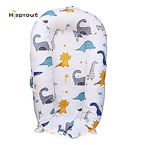 Hi Sprout Newborn Baby Nest Change Extra Cover (Suit for All Dockatot Deluxe Docks) (Dinosaur)