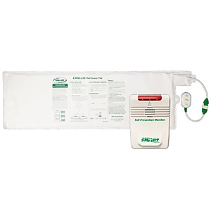 Smart Caregiver Wireless and Cordless Weight Sensing Bed Pad – 10” x 30” (Monitor or Alarm Included).