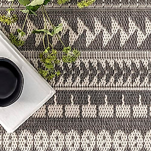 nuLOOM Teofila Indoor/Outdoor Accent Rug, 3x5, Grey