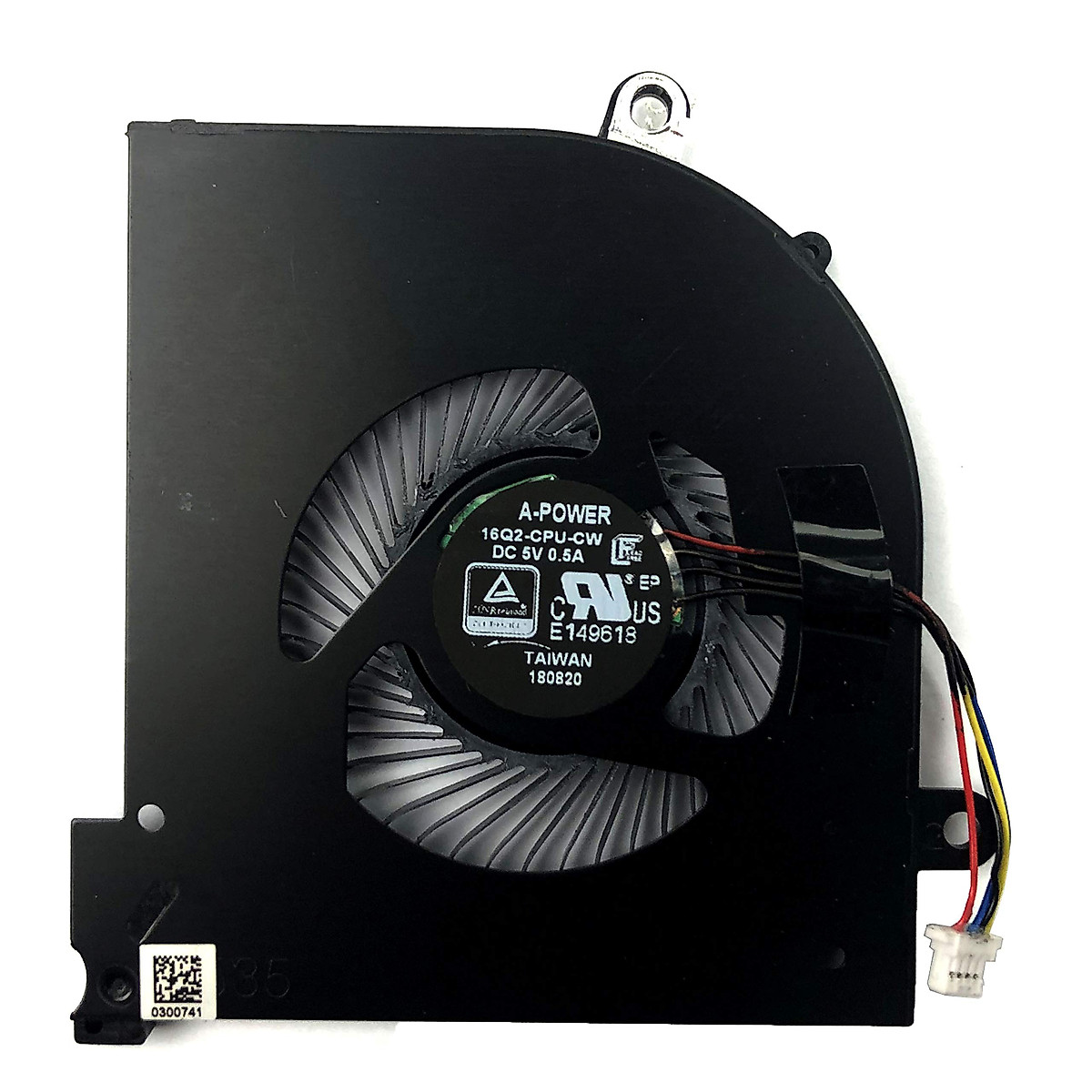 CPU Gpu Cooling Fan Pair Fans Replacement for MSI GS65VR GS65 Laptop MS-16Q2 16Q2-CPU-CW 16Q2-GPU-CW Series