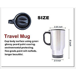 14 Ounces Funny Fuck Mug - Shuh Duh Fuh Cup Travel Mug Stainless Steel Coffee Mug or Tea Cup