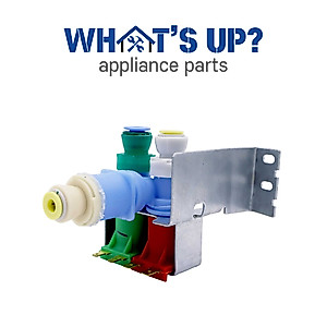 What's Up? W10408179 IMV708 4389177 Refrigerator Water Inlet Valve Replacement Part by Robertshaw for Whirlpool Kenmore Refrigerators Replaces AP5263471 W10408179VP PS3497634 AP5263471 1938614