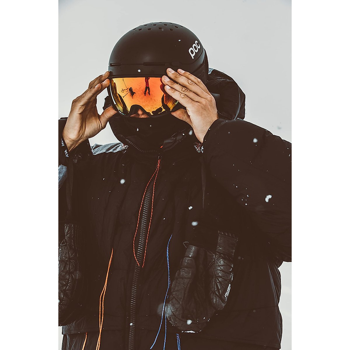 POC Meninx Ski and Snowboard Helmet for Optimal Protection on and Off The Slope with Fidlock Buckle