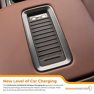 Brandmotion GM Retrofit Certified Qi Wireless Charging Repair Kit (2015-2018) - Connects to Factory Plugs Reuses Vehicles Original Charging Pad - Compatible with iPhone 8 or Newer / Android Comparable