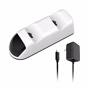 PS5 Controller Charger, Playstation 5 Dual Sense Charger Station with 5V 3A Power Adapter, Playstation 5 accessories