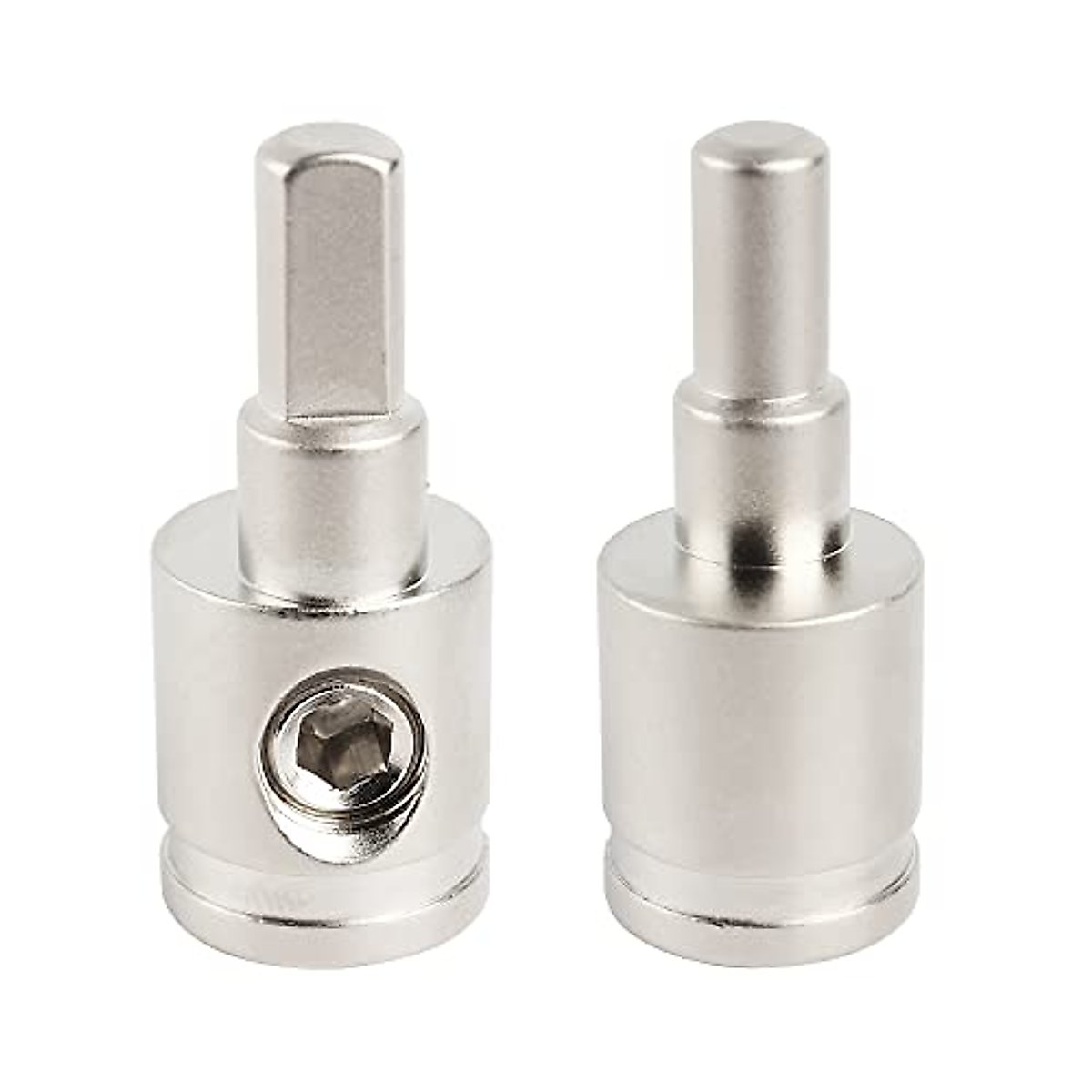 Amp Input Reducer Brass with Nickel Plated 0 Gauge Car Audio Power/Ground Amp Input Reducer Adapter 2Pcs