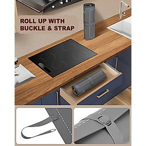 Food Warmer, Food Warming Mat for Parties Buffet, Graphene Heating, Nano Silicone, Roll Up for Storage