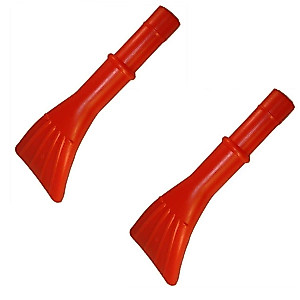 HASMX 2-Pack Red 1-1/2" x 12" Vacuum Claw for Mr. Nozzle 1 1/2" x 12" Wet/Dry Utility Shop Vac Auto Replace Part Number SCN2