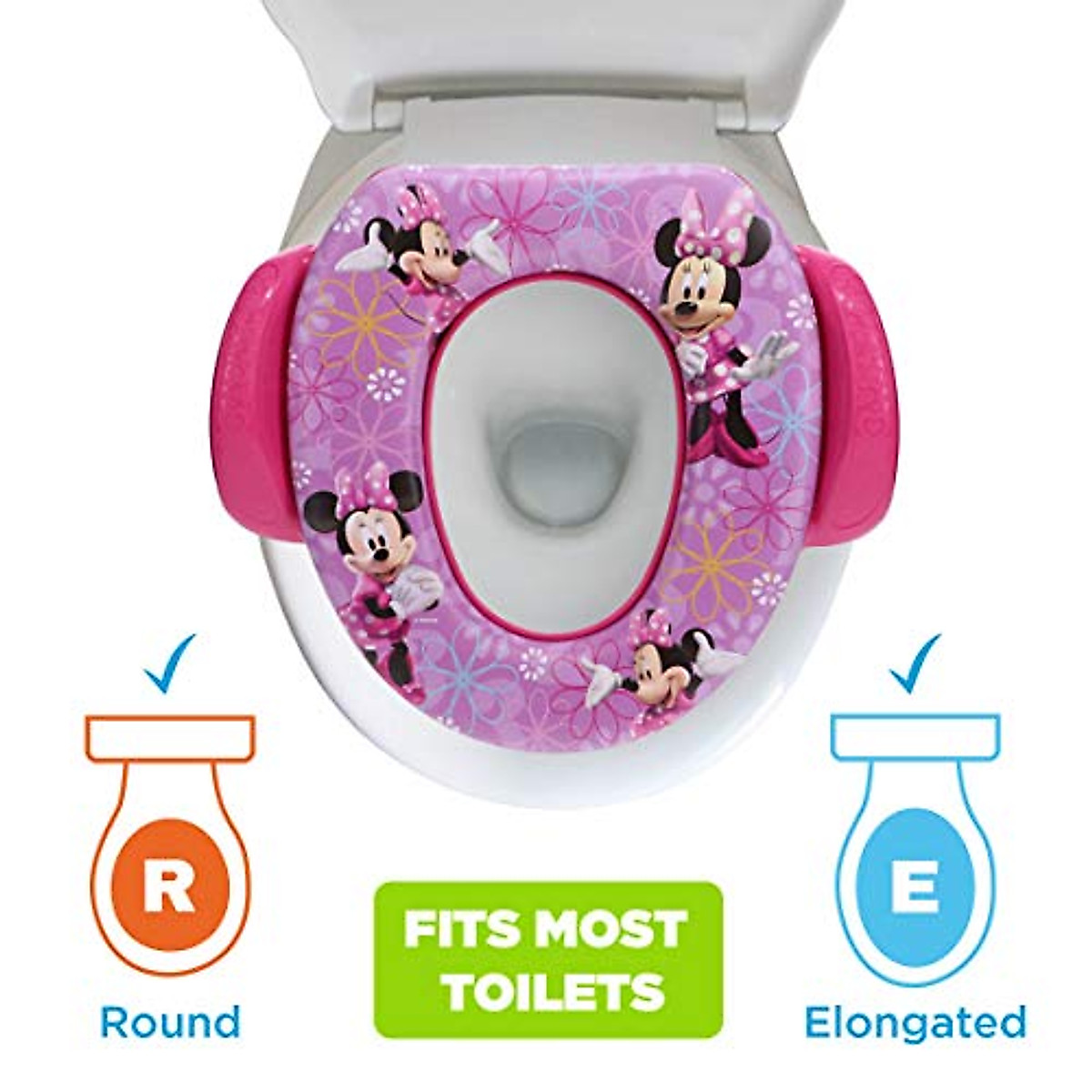 Ginsey Disney Minnie Mouse 4 Piece Premium Potty Training Starter Set