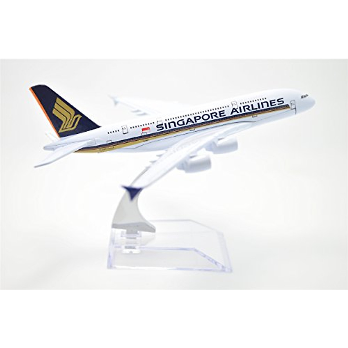 TANG DYNASTY(TM 1:400 16cm A380 Singapore Airlines Metal Airplane Model Plane Toy Plane Model