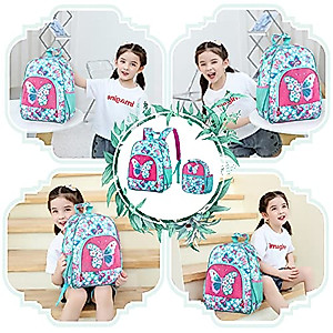 Daaupus 12-Inch girl preschool backpack,Kids Backpack for Boys & Girls, Perfect for Daycare and Preschool, Unique design print backpack for school and travel