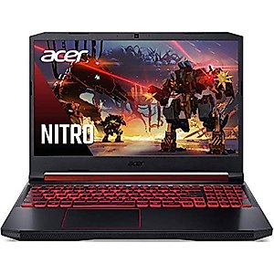 Acer Nitro 5 Gaming Laptop, 9th Gen Intel Core i5-9300H, NVIDIA GeForce GTX 1650, 15.6" Full HD IPS Display, WiFi 6, Waves MaxxAudio, Backlit Keyboard (16GB RAM/512GB PCIe SSD)