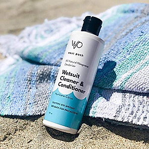 Wetsuit Cleaner/Neoprene Cleaner | All Natural Wetsuit Shampoo & Conditioner Wash – Citrus Deodorizer – Eco/Reef Safe/Biodegradable/Made in USA (1)