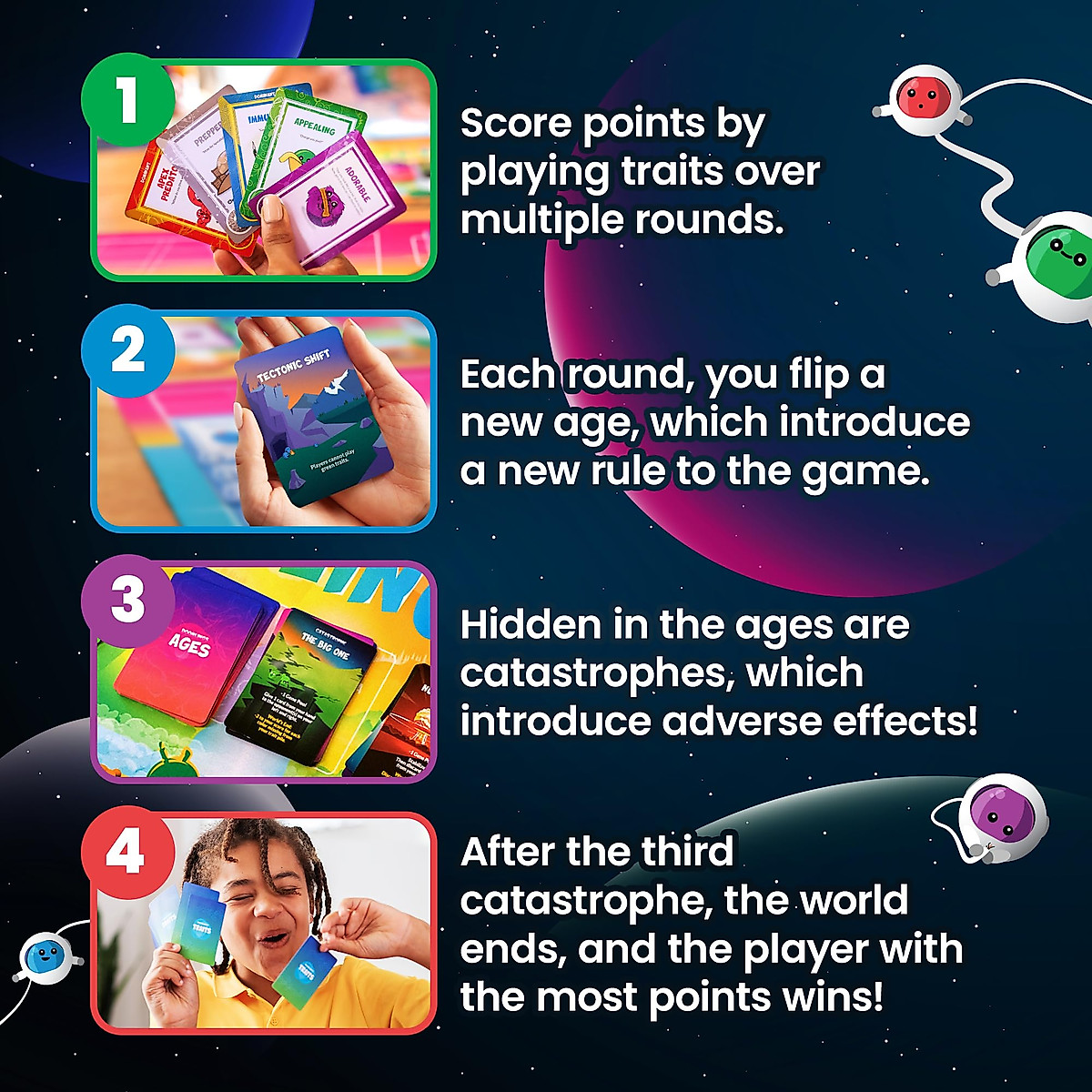 Doomlings Deluxe Bundle - Fun Family Card Game for Adults, Teens & Kids, Ages 10+, Includes Playmat, 5 Expansions & 3 Mystery Holofoils…