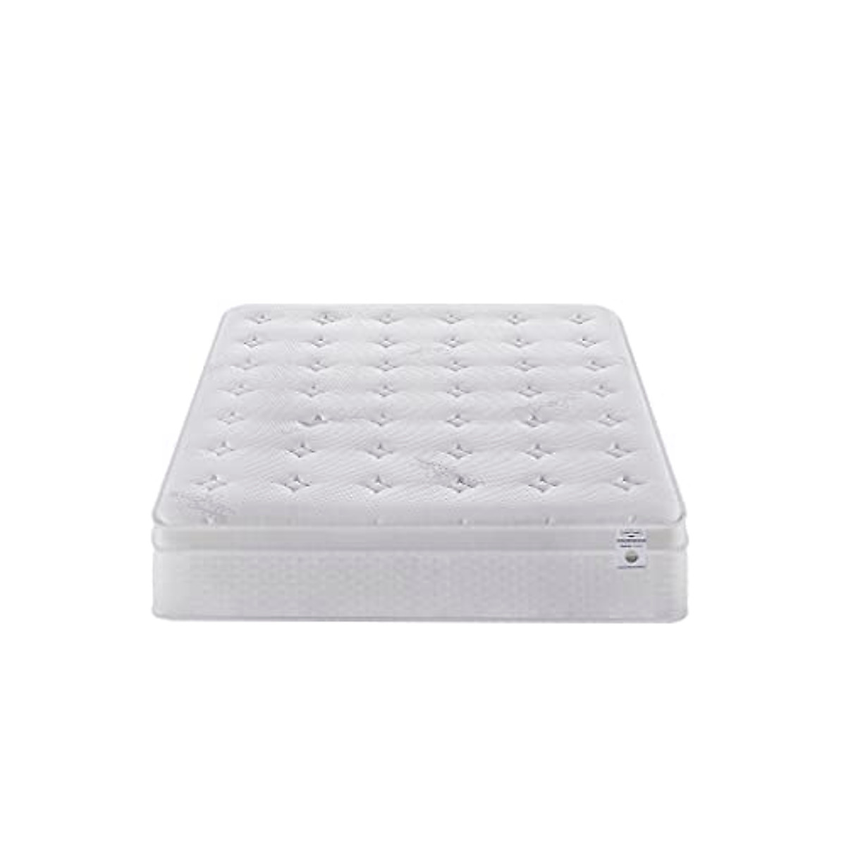 Queen Mattress - 12 Inch Cool Memory Foam & Spring Hybrid Mattress with Breathable Cover - Comfort Plush Euro Pillow Top - Rolled in a Box - Firm - Oliver & Smith