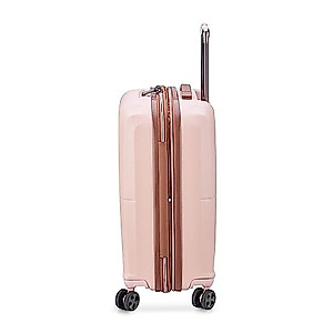 DELSEY Paris St. Tropez Hardside Expandable Luggage with Spinner Wheels, Pink, Carry-on 21 Inch