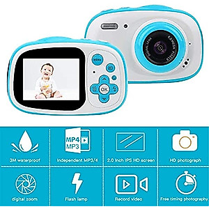 GIENEX Kids Toys Birthday Christams Gift for 3-10 Year Old Boys Girls, Kids Camera 1080P 2.4inch HD Children Digital Cameras for Girls,Toddler Camera for 3-9 Year