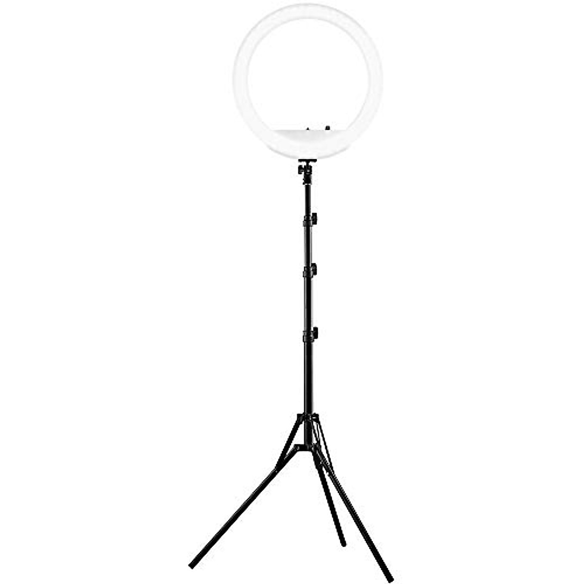 Westcott 18” Bi-Color LED Ring Light Kit with Batteries and Stand Professional Studio Continuous Lighting for Photography, Video Conferencing, Hair and Makeup Artists, YouTube Vlogging and TikTok
