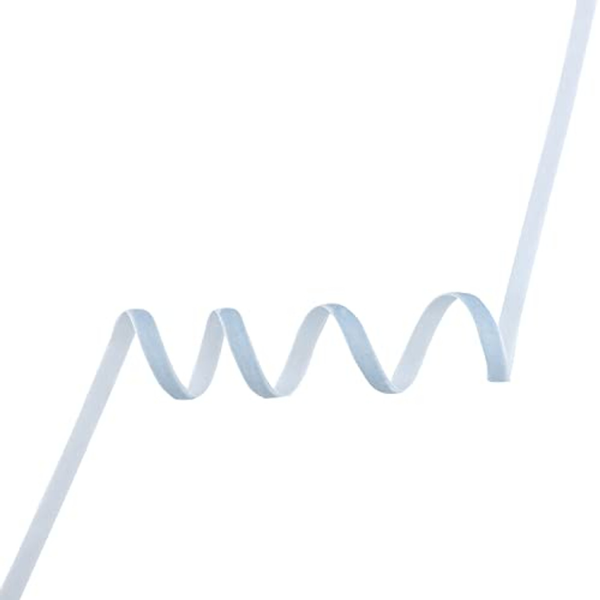 DINDOSAL Dusty Blue Velvet Ribbon 3/8 Inch Single Face Thin Velvet Ribbon for Gift Wrapping, Antique Blue Ribbon Wedding, Ribbon for Hair Bows, Choker, Cafts, Bouquet - 25 Yards