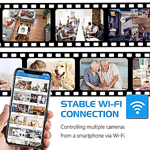 Syeh Security Camera 1536P Pet Camera Wireless WiFi Home Camera Full, 720p