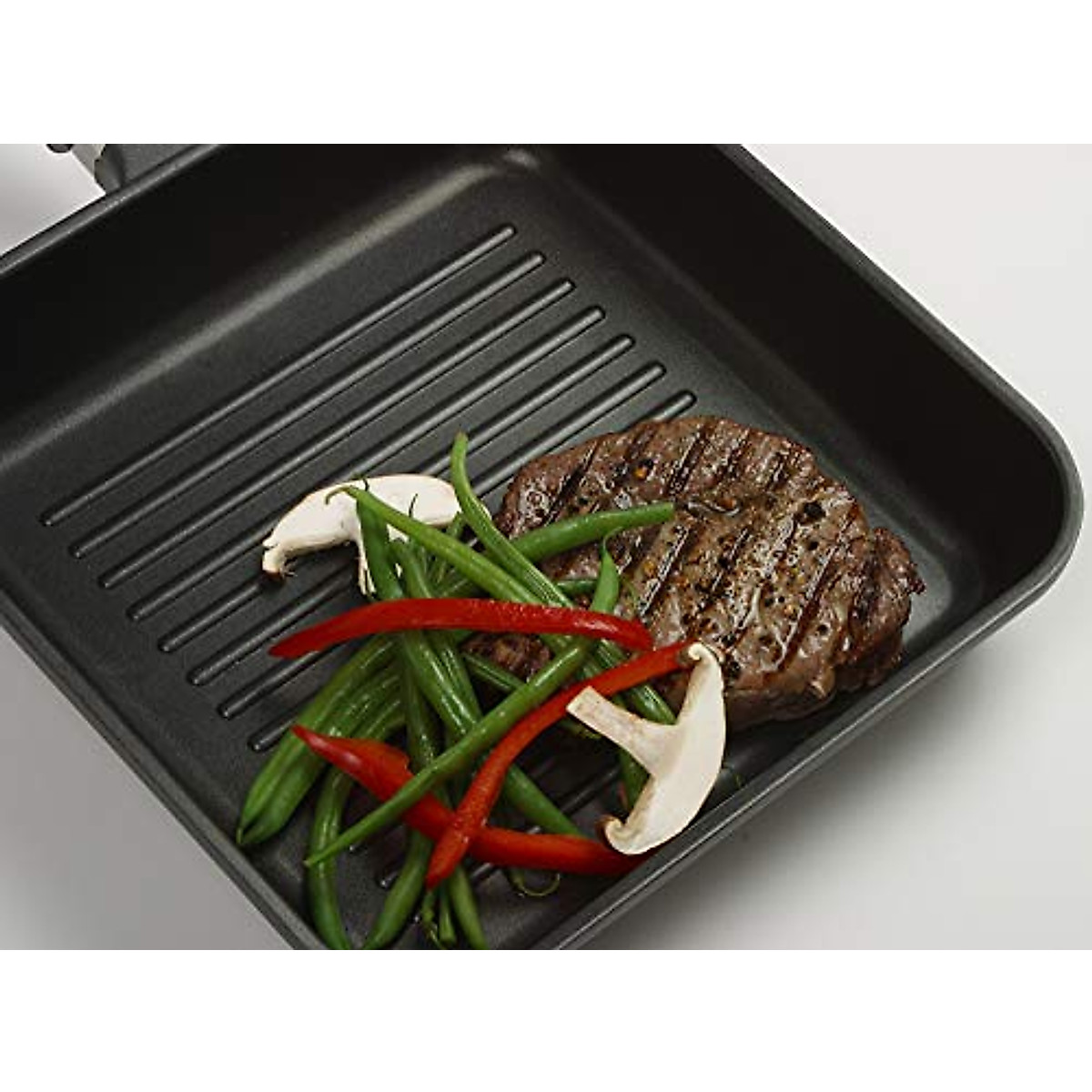 Norpro Nonstick Square Grill Pan, 9.5", Cast Aluminum
