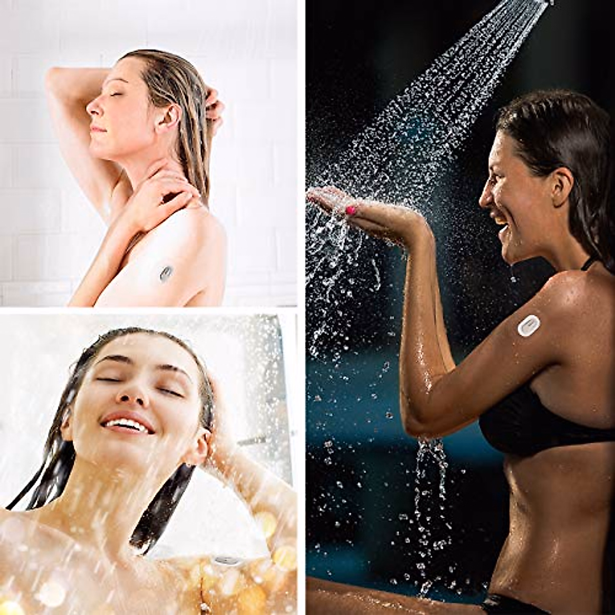 G6 Adhesive Patches Waterproof – 36 Pack Transparent Water-Resistant Adhesive Patch G6 Overpatch Stickers Invisible Long Lasting to 10 Days-HECHUAN (for G6 36PCS)