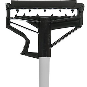 SPARTA 4166402 Spectrum Fiberglass Mop Handle With Quik-Release For Cleaning, Commercial, Residential, 60 Inches, White