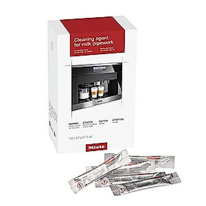 Miele Original Pipework Cleaner for Coffee Machines, 100 Sachets