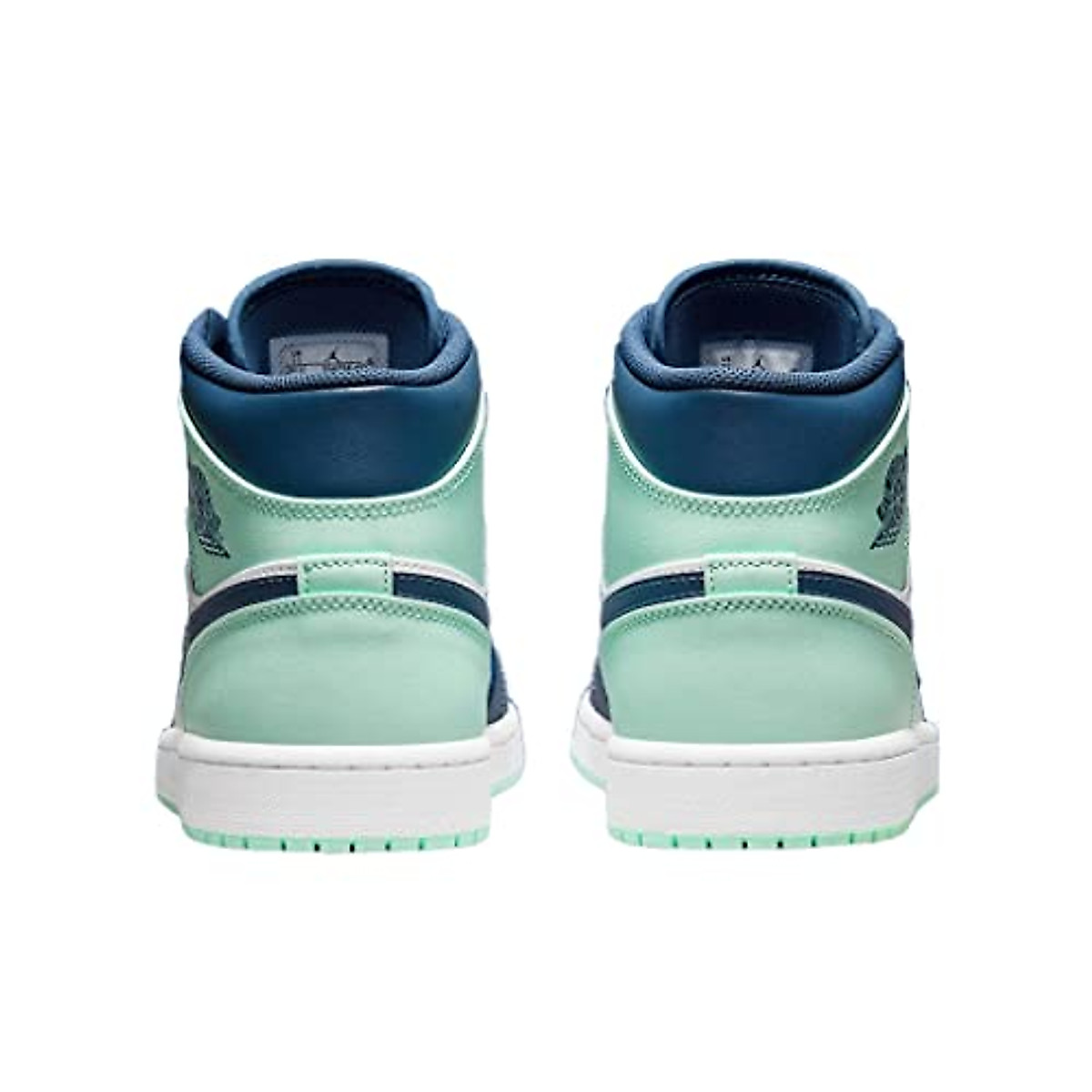 Jordan Mens Air 1 Mid 554724 413 Blue Mint - Size 10.5