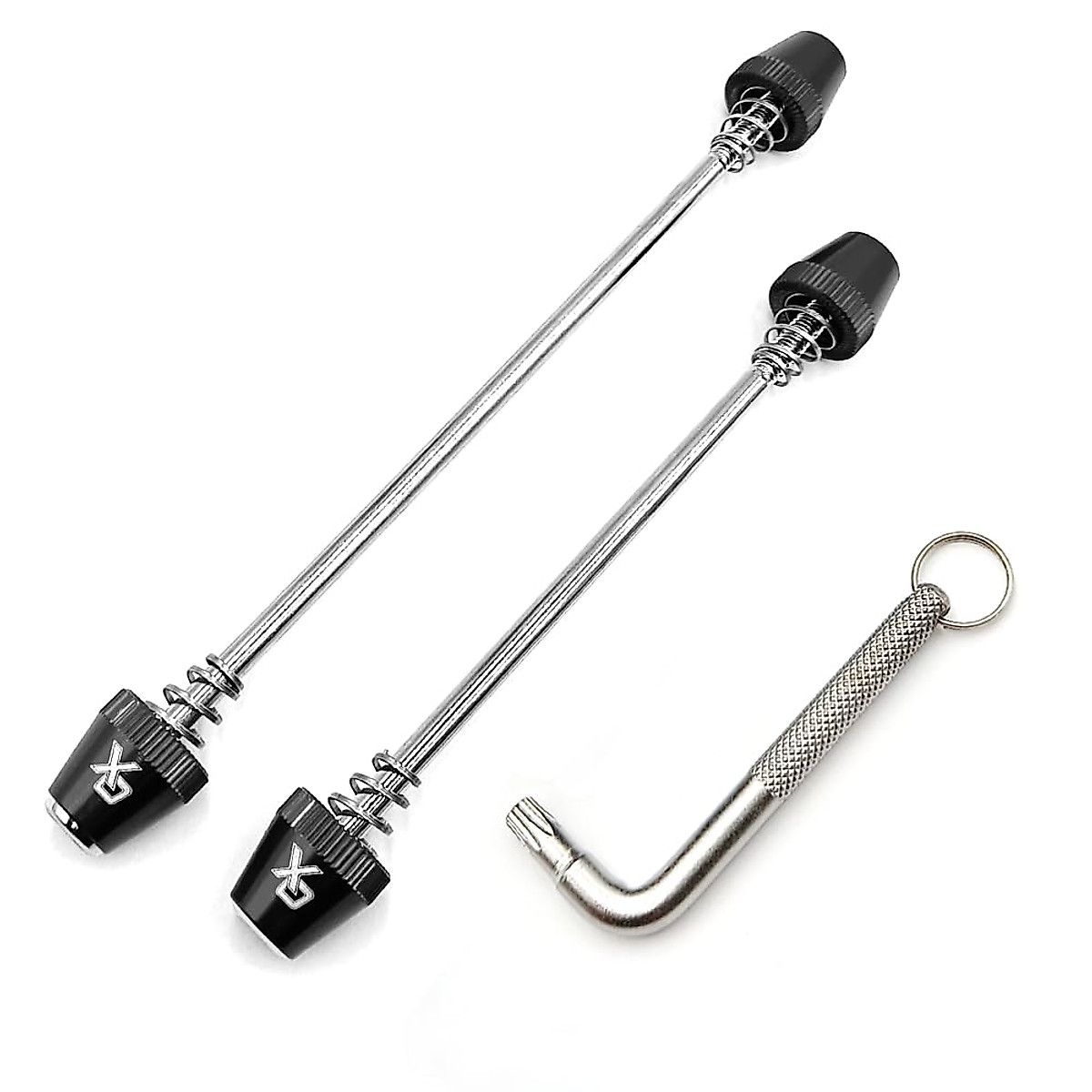 ONIPAX Bike Anti-Theft Locking Skewer 7 Lobe Bicycle Wheel Hub with Key