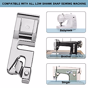 Universal 15 Piece Sewing Machine Presser Walking Feet Kit - OEM Suitable for Babylock Janome Brother New Home Singer Kenmore Simplicity Toyota Necchi