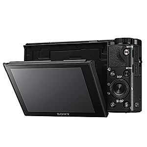 Sony Cyber-Shot DSC-RX100 V 20.1 MP Digital Still Camera with 3" OLED, flip Screen, WiFi, and 1” Sensor DSCRX100M5/B