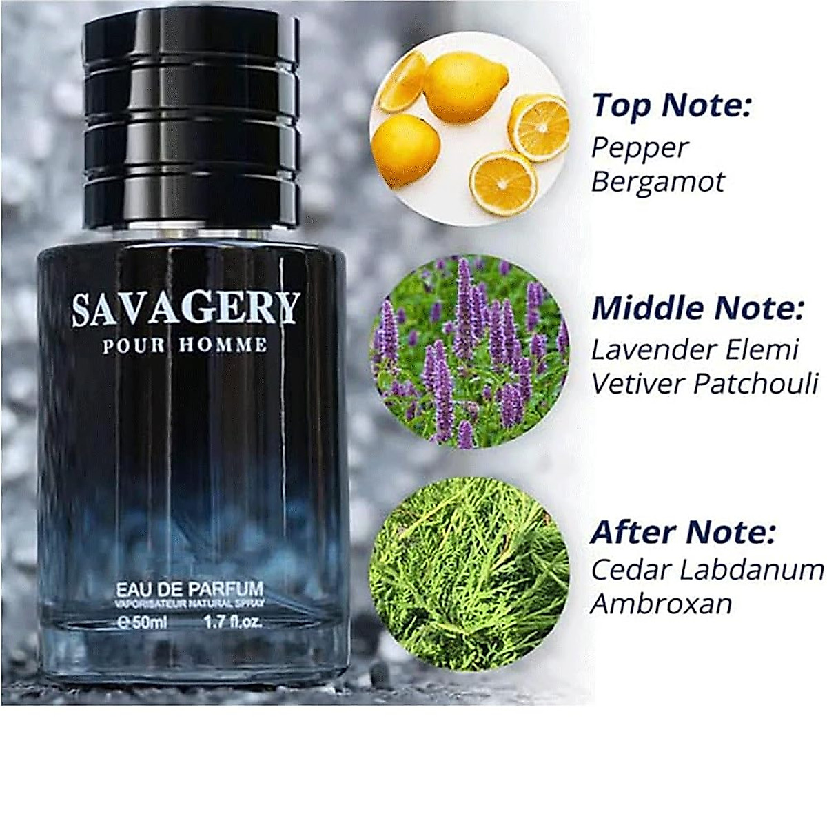 EyewEb Savagery Pheromone Men Perfume, Pheromone Perfume Spray for Men Attract Women, Romantic Glitter Perfume Gift (Size : 4 Count (Pack of 4))