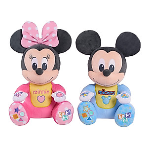 Disney Baby Musical Discovery Plush Mickey Mouse, Officially Licensed Kids Toys for Ages 06 Month by Just Play