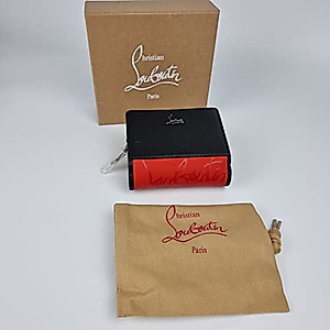 Christian Louboutin Paloma Mini Black Leather Wallet